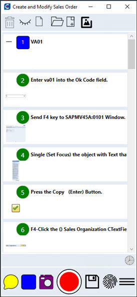 Capturing Processes With Worksoft Capture
