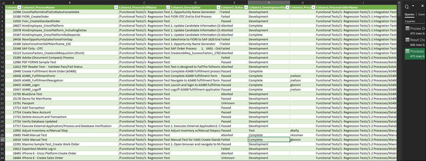 Example Viewing A List Of Certify Processes With Certify Results Api 3944