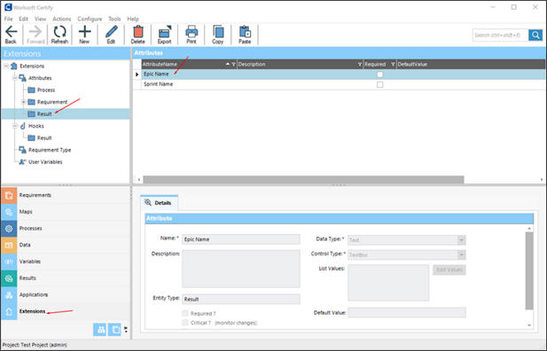 Using Attributes for Organizing Results