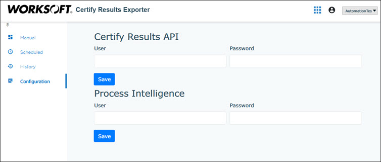 Signing In To Certify Results Exporter