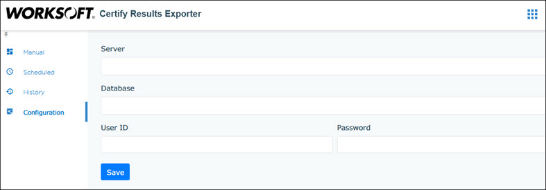 Signing In To Certify Results Exporter