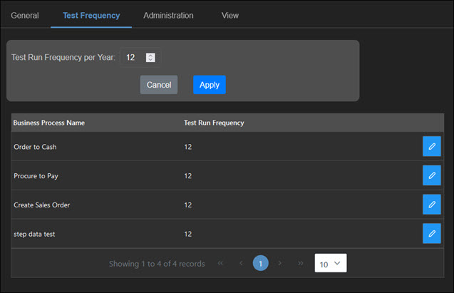 Configuring Process Intelligence Settings