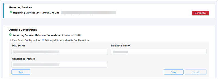 Configuring the Worksoft Reporting Services Database in the Worksoft Portal